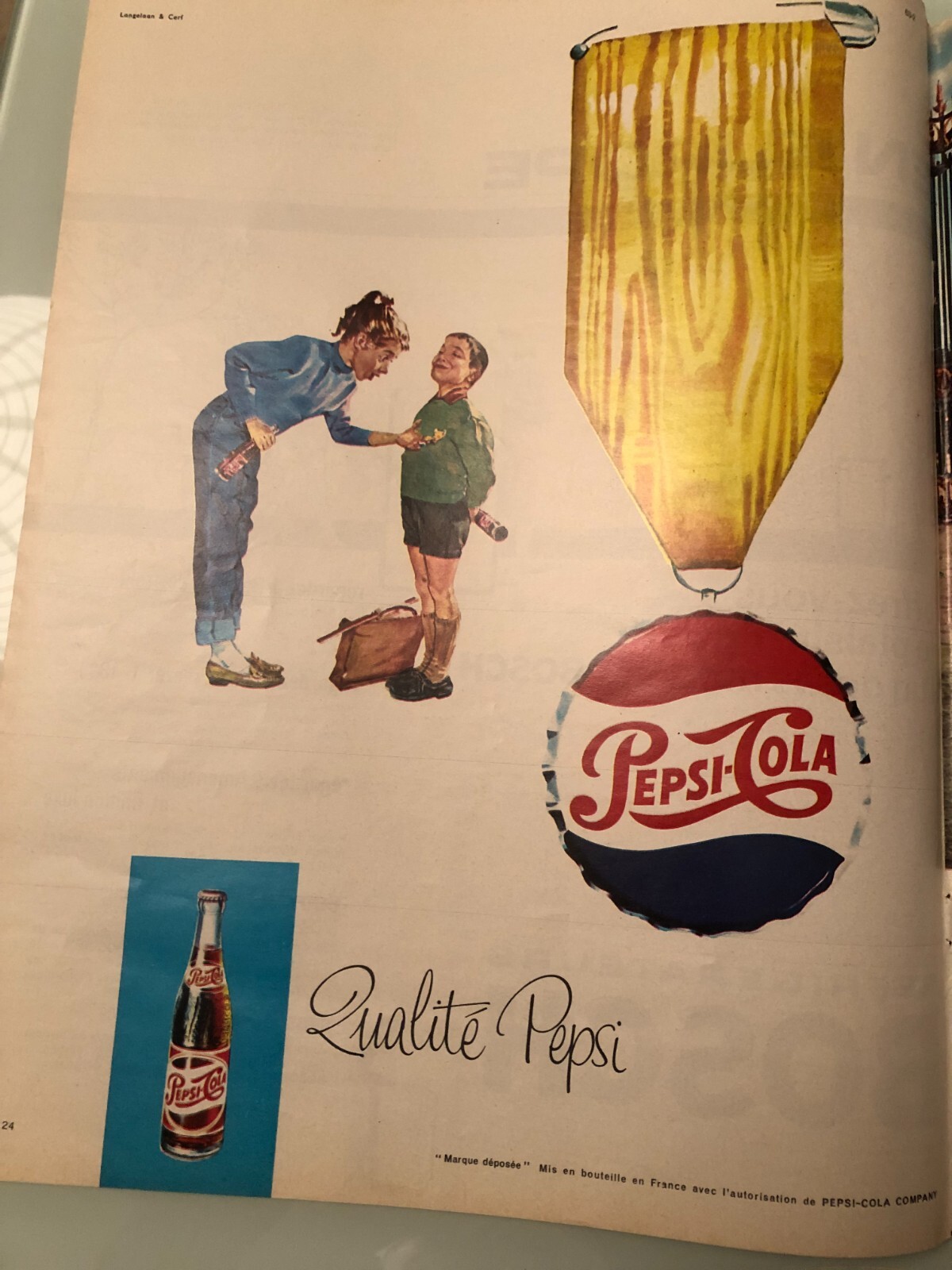 Publicité Vintage Advertising Pepsi-Cola Années 60 1 page | eBay