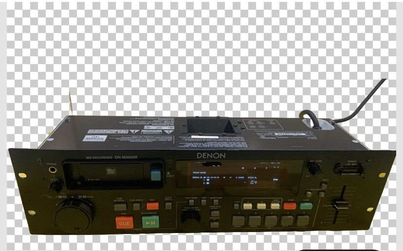 Denon DN-M2000R Professional Mini Disc Player Recorder Rack Mount MD ...