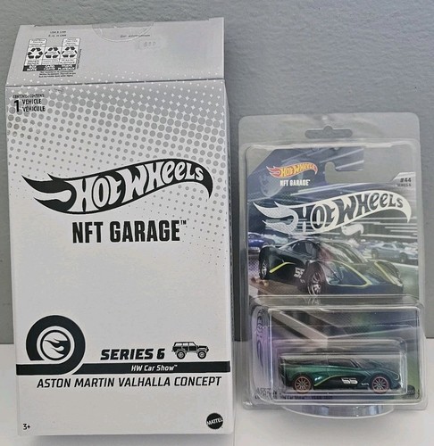 Hot Wheels NFTH NFTG Garage Series 6 Aston Martin Valhalla Concept HW ...