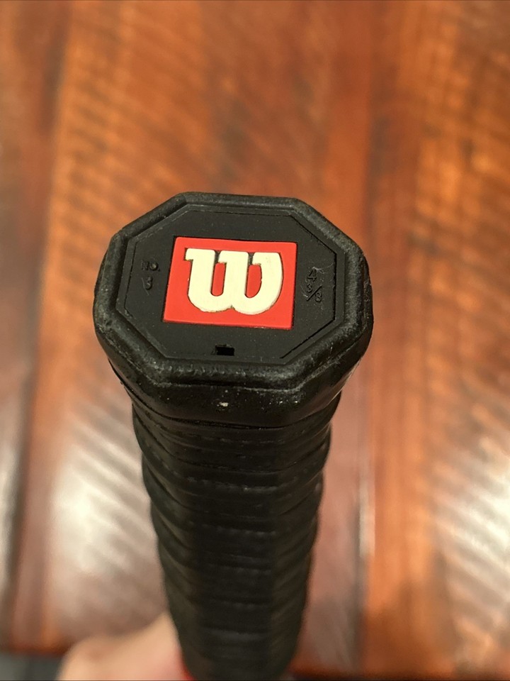 Wilson Hyper Pro Staff 6.1 Midplus 95 Tennis Racquet Hyper Carbon 4 3/8 ...