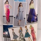 Simplicity 1099 Misses Full or Slim Skirt Tops Size 4-12 D5 Uncut ...