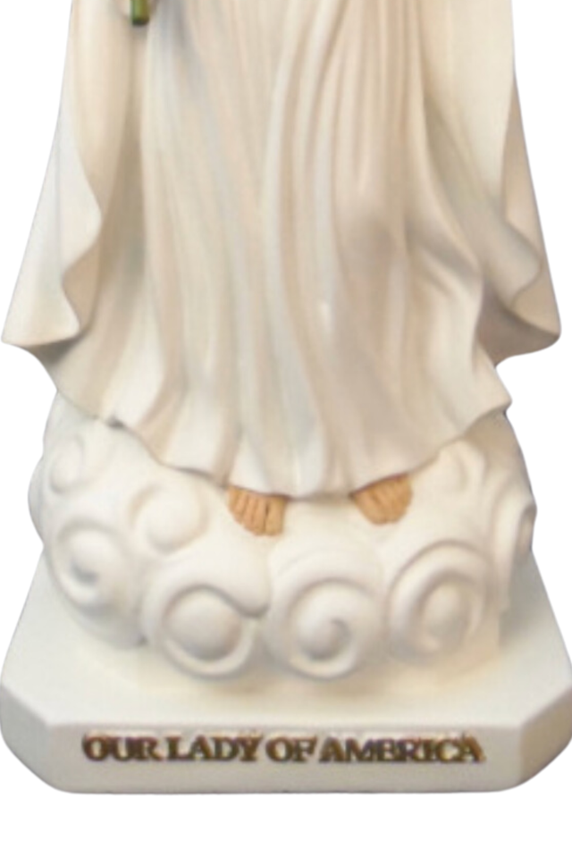 14 inch Our Lady of America Statue hand made in Colombia | eBay