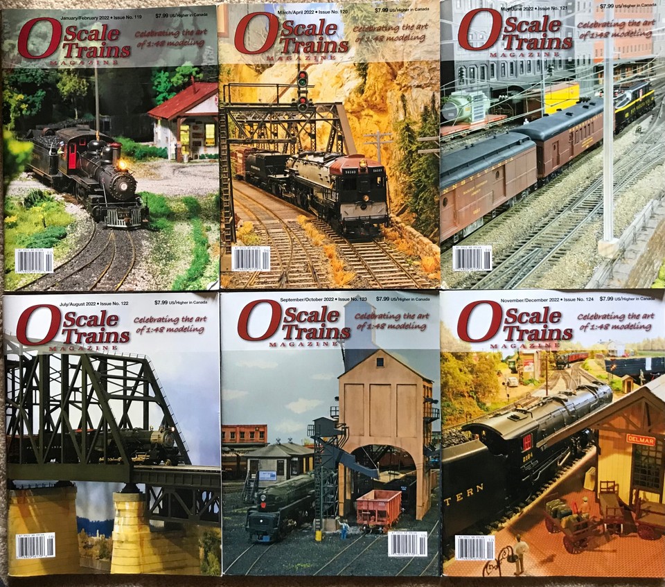 O scale trains magazine in year sets 2003-2023. Most are complete | eBay