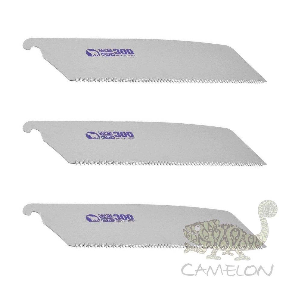 BAKUMA SAW Japanese Wood Saw Single Edged Replacable Serrated 300mm ...