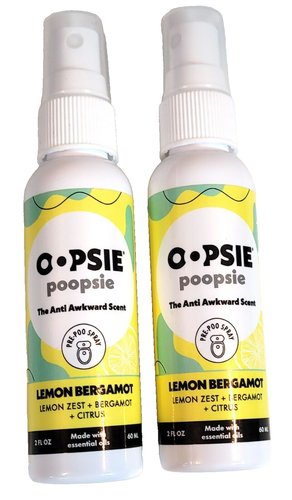 OOPSIE POOPSIE TOILET BOWL FRESHENER PRE-POOP ODOR ELIMINATOR 2 OZ ...