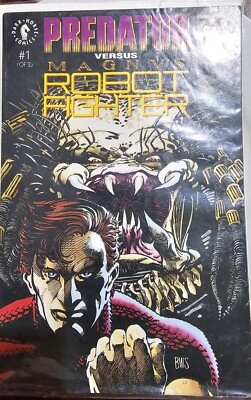Predator vs Magnus Robot Fighter #1 (Nov 1992, Valiant Comics, Dark ...
