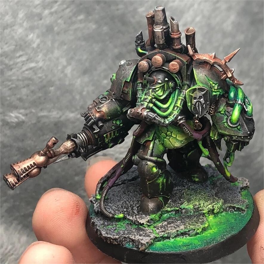 Lord of Virulence Death Guard Warhammer 40k Armies of Chaos Games ...