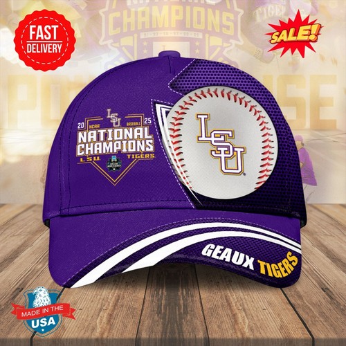 LSU Tiger Baseball Classic Cap 2025 M22 | eBay