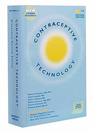 Contraceptive Technology - Paperback, by Hatcher Robert A.; Trussell ...