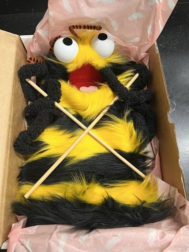 NIB Ragmop & Goose Goober (The Bumble Bee)- Hand & Rod Puppet | eBay