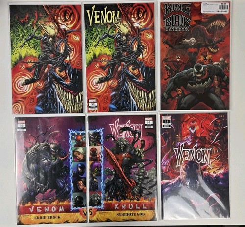 6 Comic Bundle Venom And Knull connecting covers and VENOM 25 w King in ...
