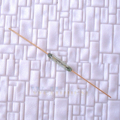 10 pcs Super Miniature 2mm Reed Switches Normally Open + 2 magents ...