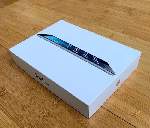 EMPTY BOX ONLY - iPad Air A1474 128 GB Space Gray | eBay