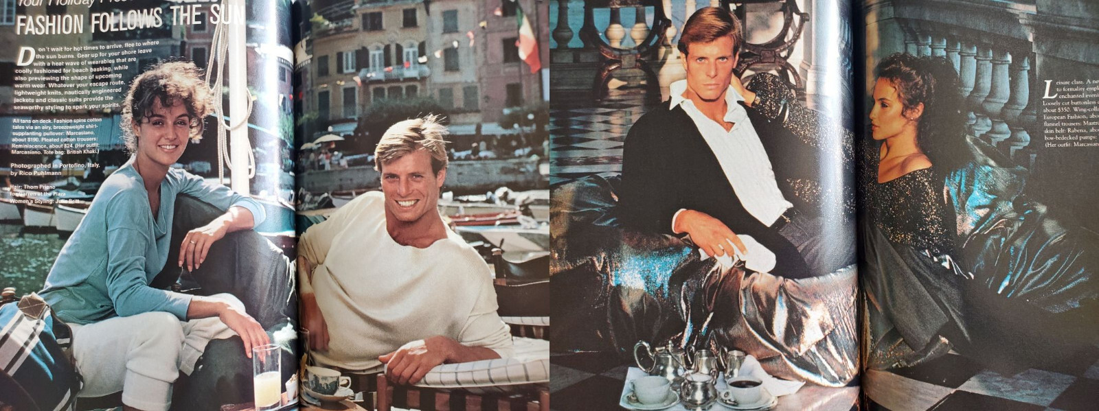 December 1981 GQ magazine Rick Edwards Paul Reubens Sophie Billard A ...