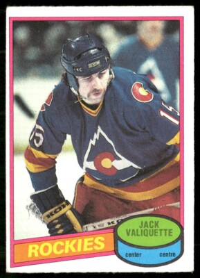 1980-81 Topps - Jack Valiquette #108 | eBay