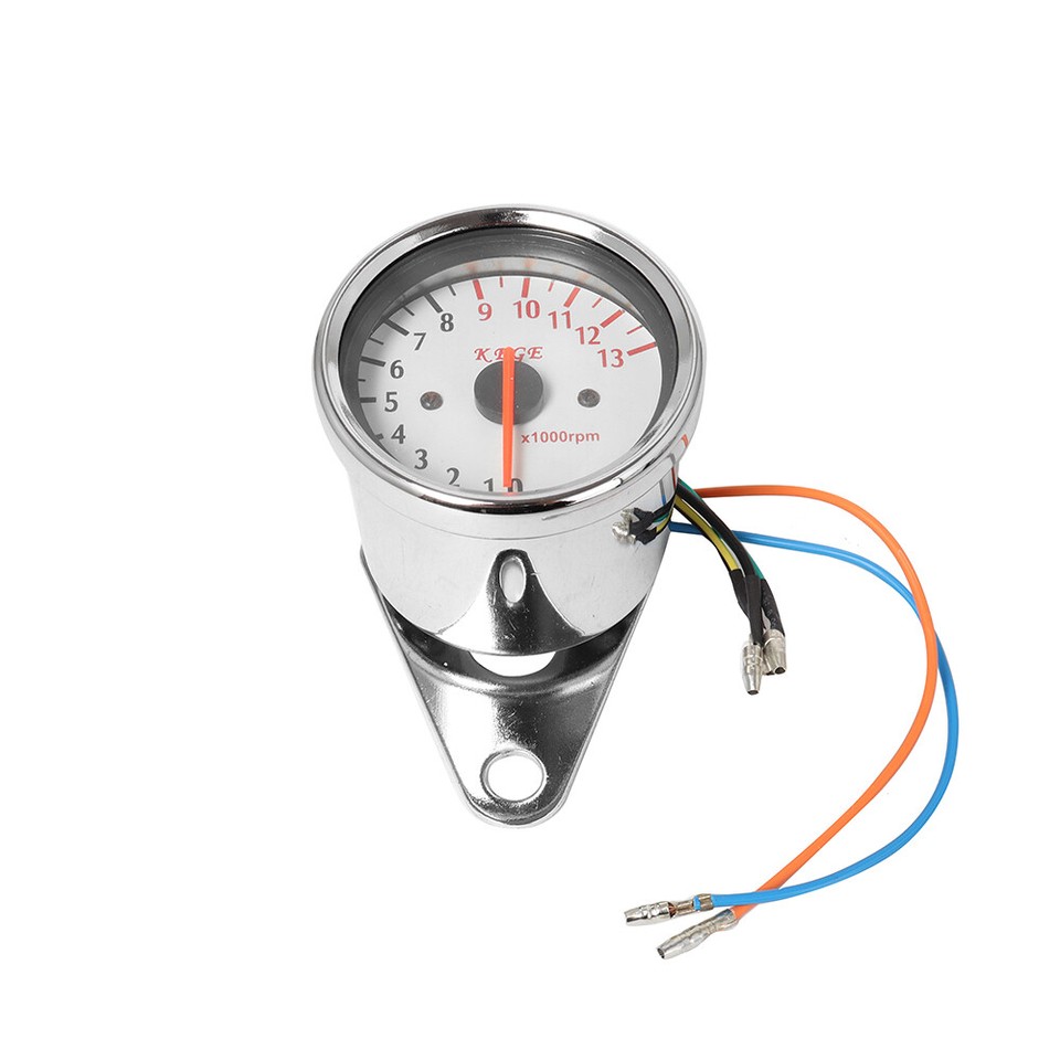 Universal Motorcycle LCD Signal Speedometer Tachometer Odometer Gauge ...