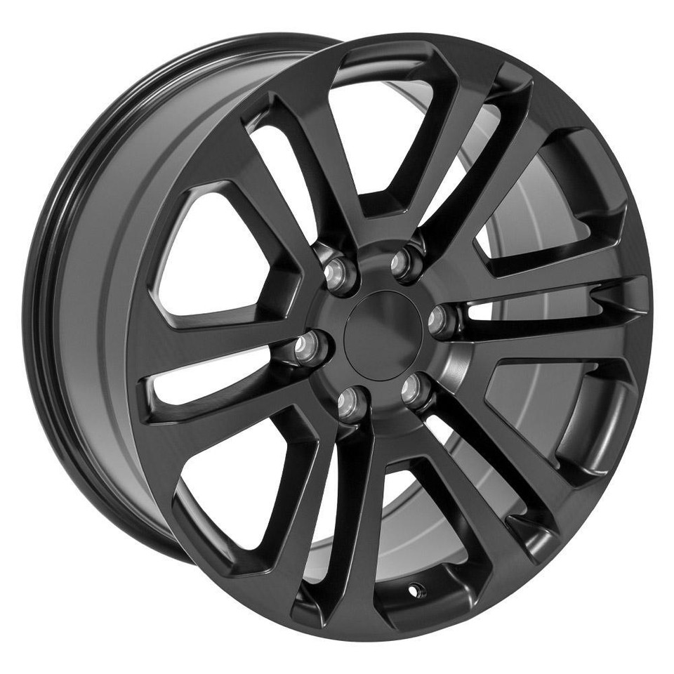 NPP Fit 20x9 Wheel Chevy 1500 Silverado Sierra Satin Black CK158 4741 ...