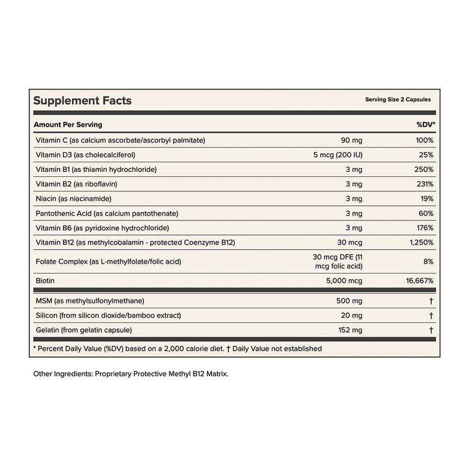 Andrew Lessman HEALTHY HAIR SKIN and NAILS 60 Capsules HSN ProCaps Labs ...