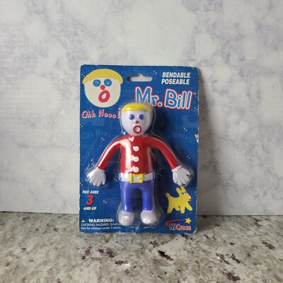 Mr. Bill Saturday Night Live SNL 5.5" Bendable Poseable Action Figure ...
