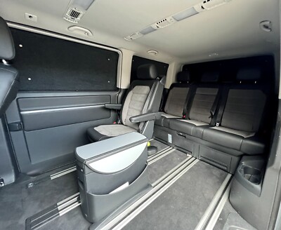 VW T6 CARAVELLE SWB Thermal Blinds Insulated Window Blackout Curtains ...