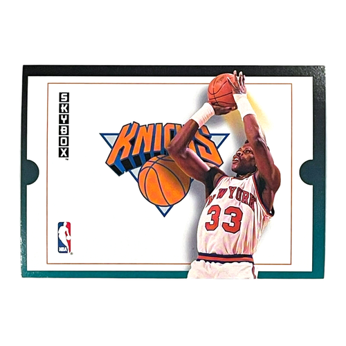 1992-93 SkyBox #299 New York Knicks Patrick Ewing NBA Basketball Card ...