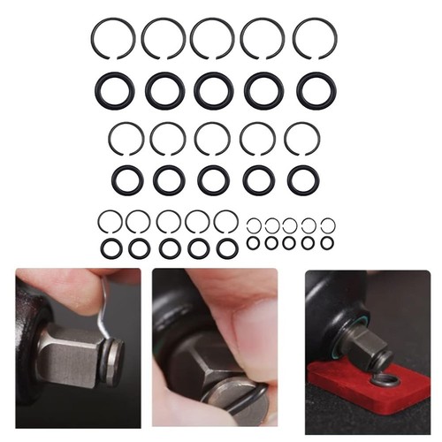 Retainer Rings Air Tools Socket Retainer Ring Kit With O-Ring High ...