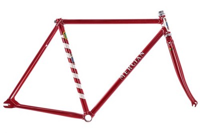 USED Mercian 53cm Lugged Reynolds 631 Steel Track/Single Speed Frame ...