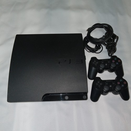 PlayStation 3 Slim Console Bundle With 2 Controller PS3 120GB CECH ...