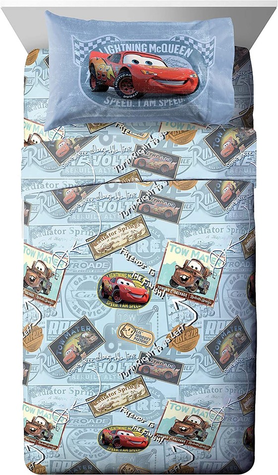 Disney Pixar Cars "Tune Up" Kids Sheet Set-AB00KTR3K9W6, AB00KTR3K9W76 ...