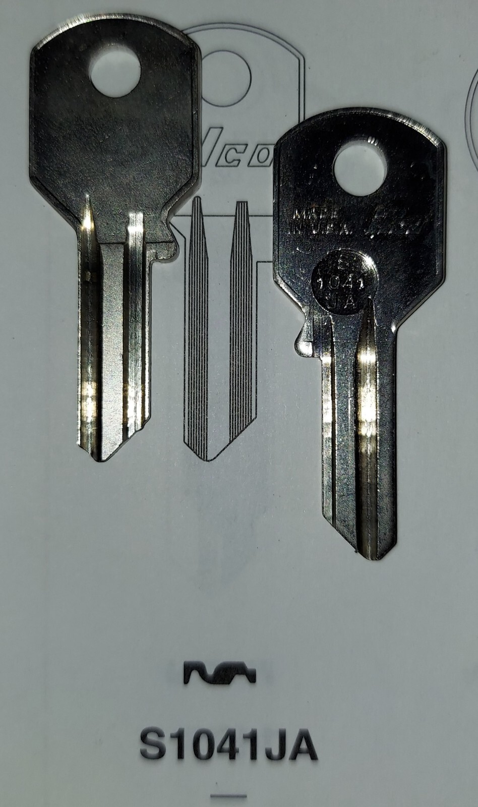 Chicago S1041JA, CG41, CH26R, KP9, Vintage Key Blank. | eBay