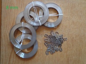 5 colliers inox Ligarex pour cardan, 8 mm 10mètres +100 boucles | eBay