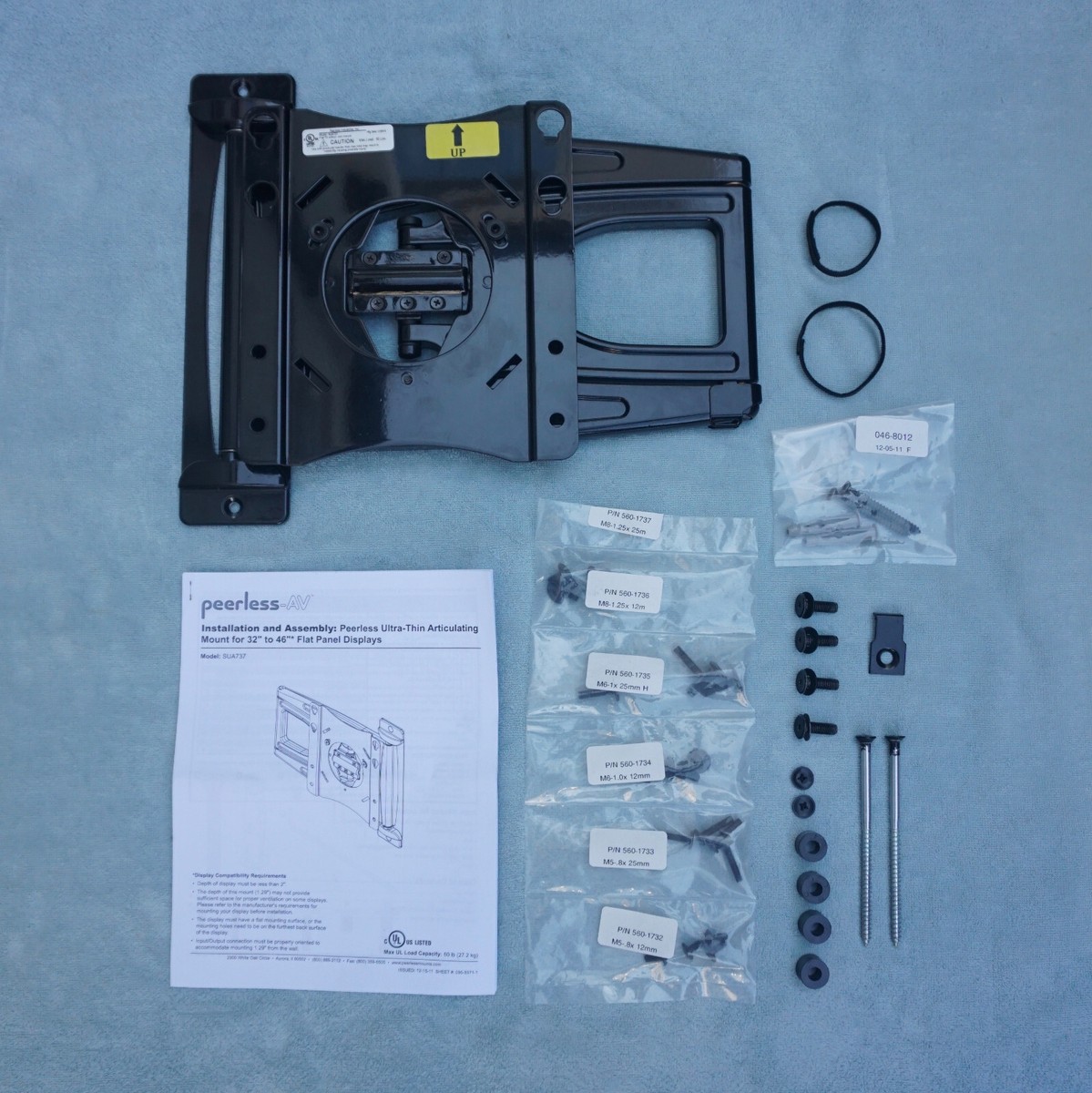 Peerless Articulating Tv Wall Mount Peerless In Wall Articulating Wall