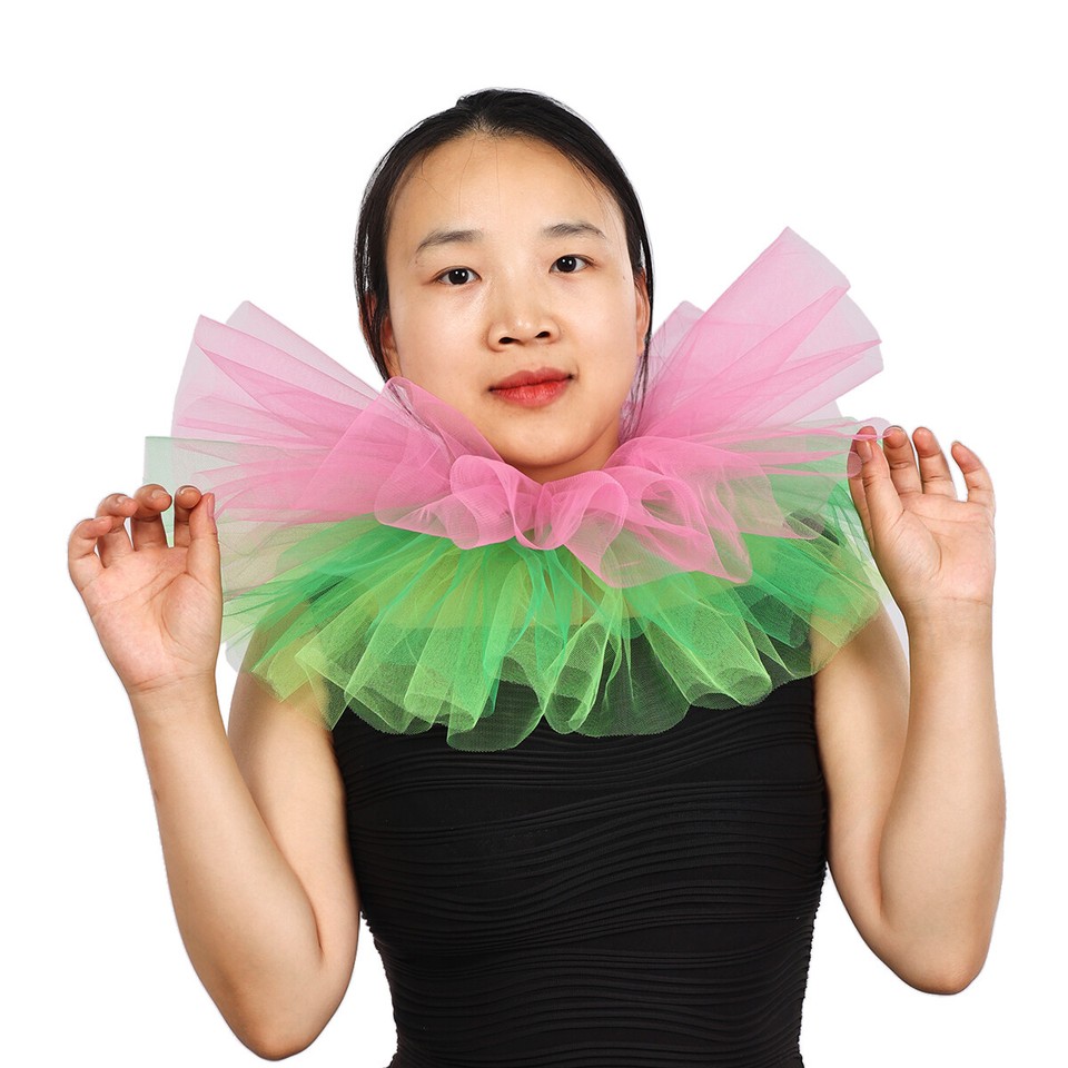 Elizabeth Lady Ruff Collar Neck Collar Circus Collar Cosplay Props ...