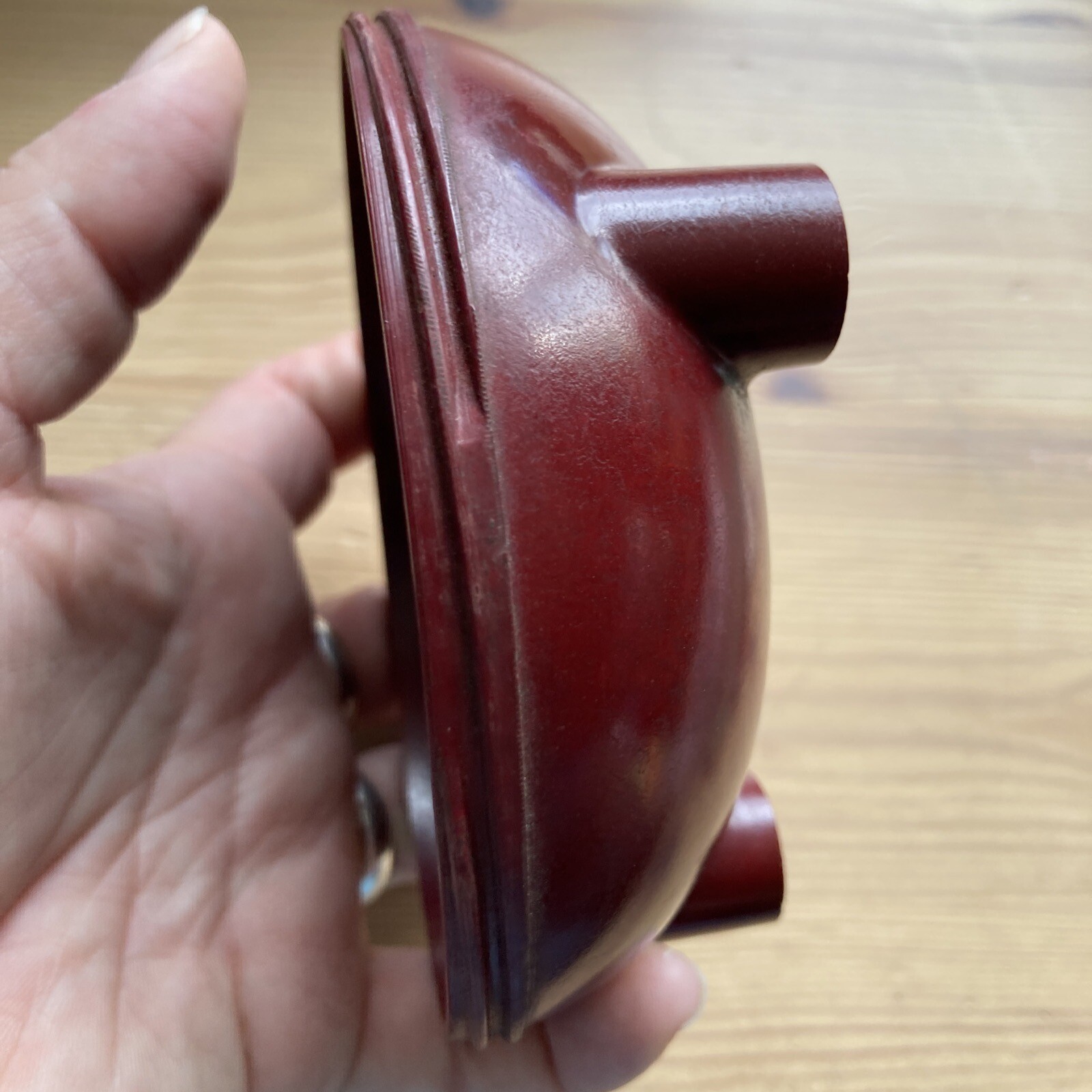 1937 George VI Coronation Red Bakelite Bowl Borough Of Doncaster | eBay UK