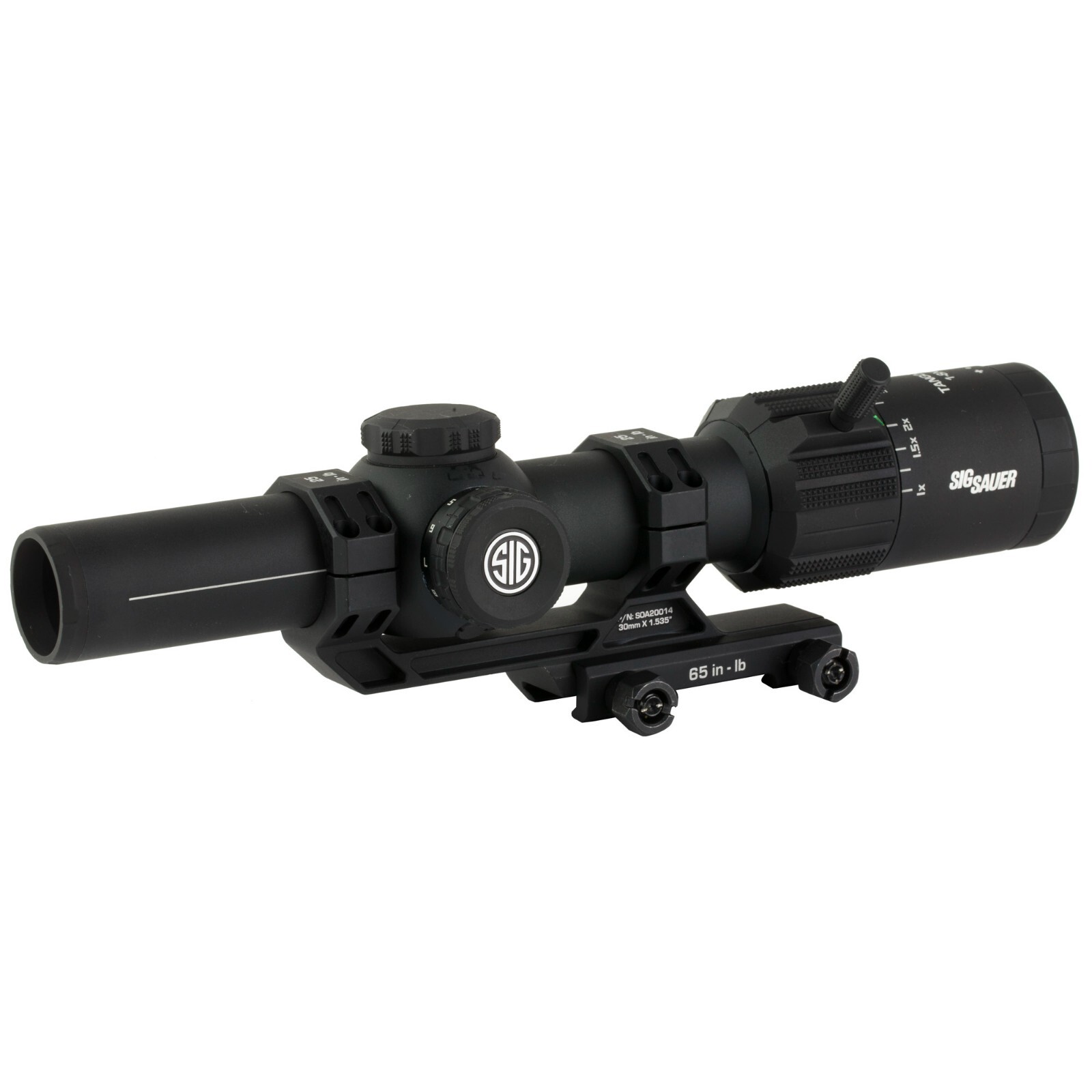 Sig Sauer TANGO-MSR 1-8x24mm Riflescope, MSR BDC-8 Reticle, ALPHA-MSR ...