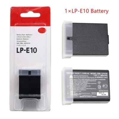 LP-E10 LPE10 Camera Battery For Canon 1100D 1200D 1300D 1500D 3000D ...