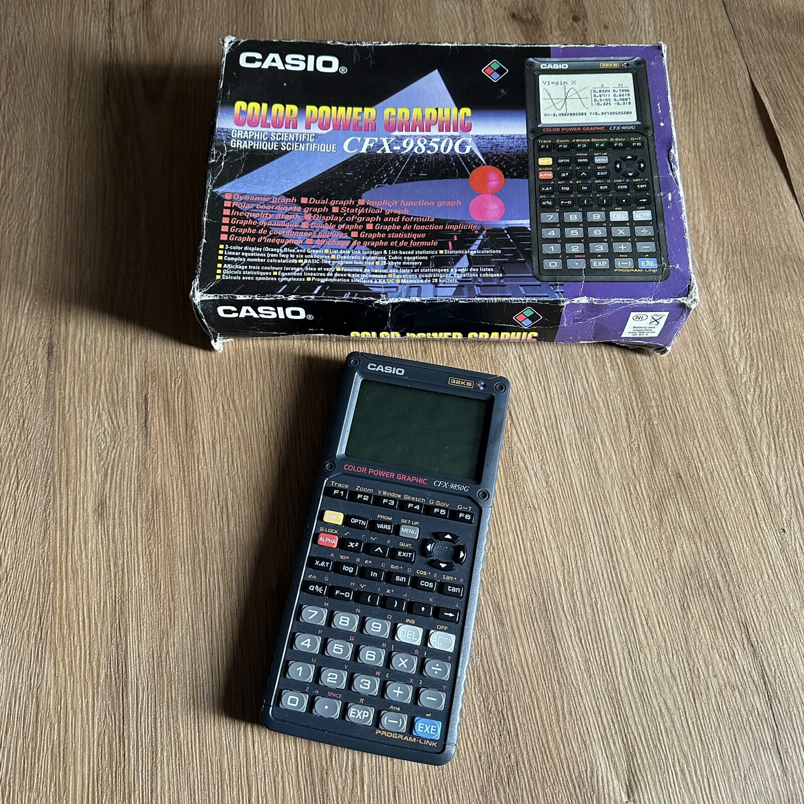 Casio CFX 9850G Graphic Calculator for sale online | eBay