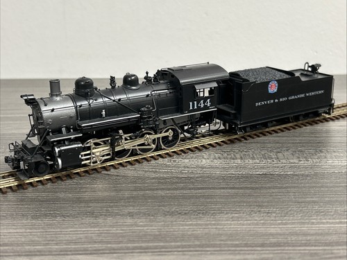 Key Imports HO Scale Brass C-48 2-8-0 Steam Locomotive D&RGW #1144 *Pre ...
