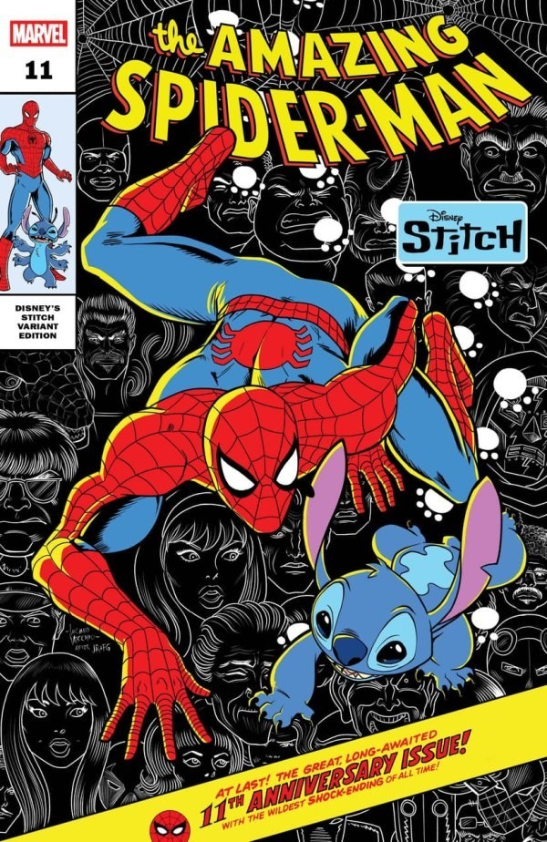 MARVEL DISNEY STITCH VARIANT SET - PRESALE 9/24/25 - AMAZING SPIDER-MAN ...