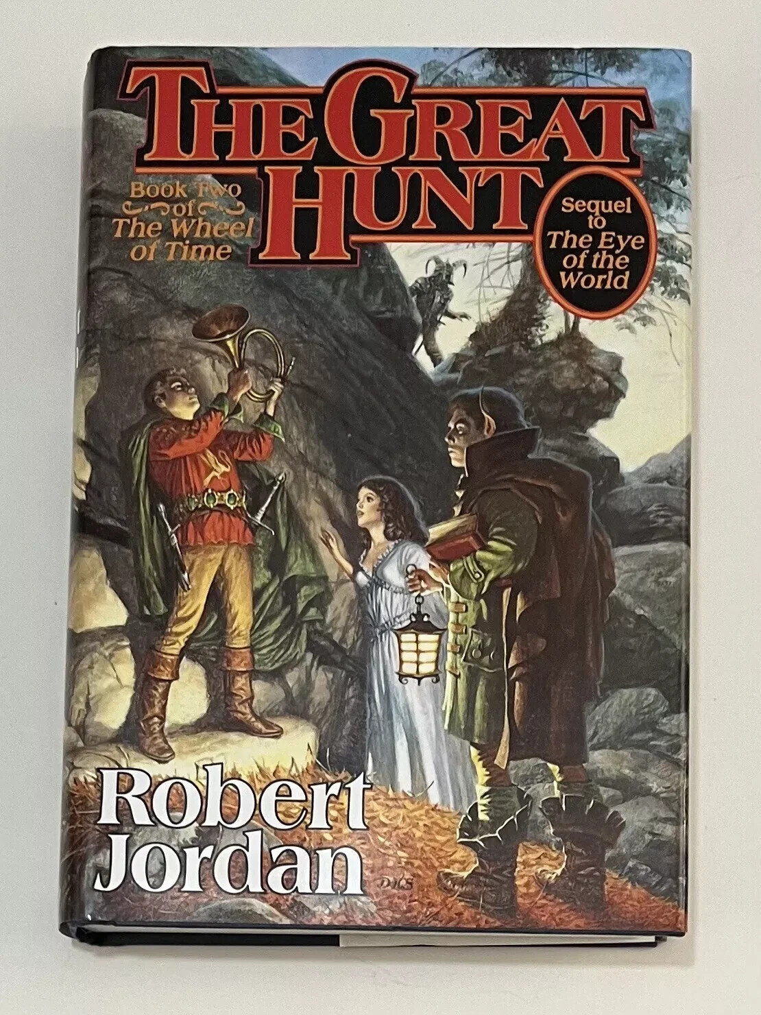 ROBERT JORDON THE GREAT HUNT HARDCOVER TRUE 1ST ED 6TH PRINTING LIKE ...