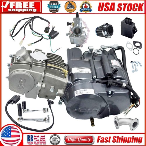 Lifan 150cc Manual Engine Motor Kit For -/ CRF70 CRF50 XR70 CT70 CT90 ...
