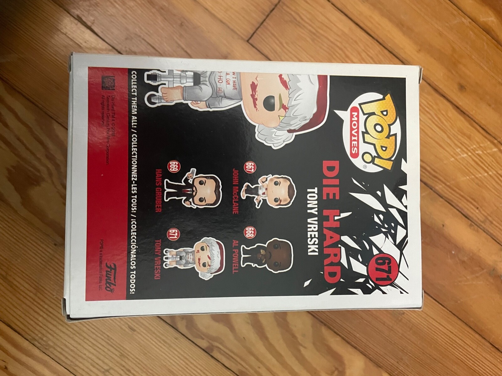 Funko Pop Movies Die Hard Tony Vreski #671 | eBay