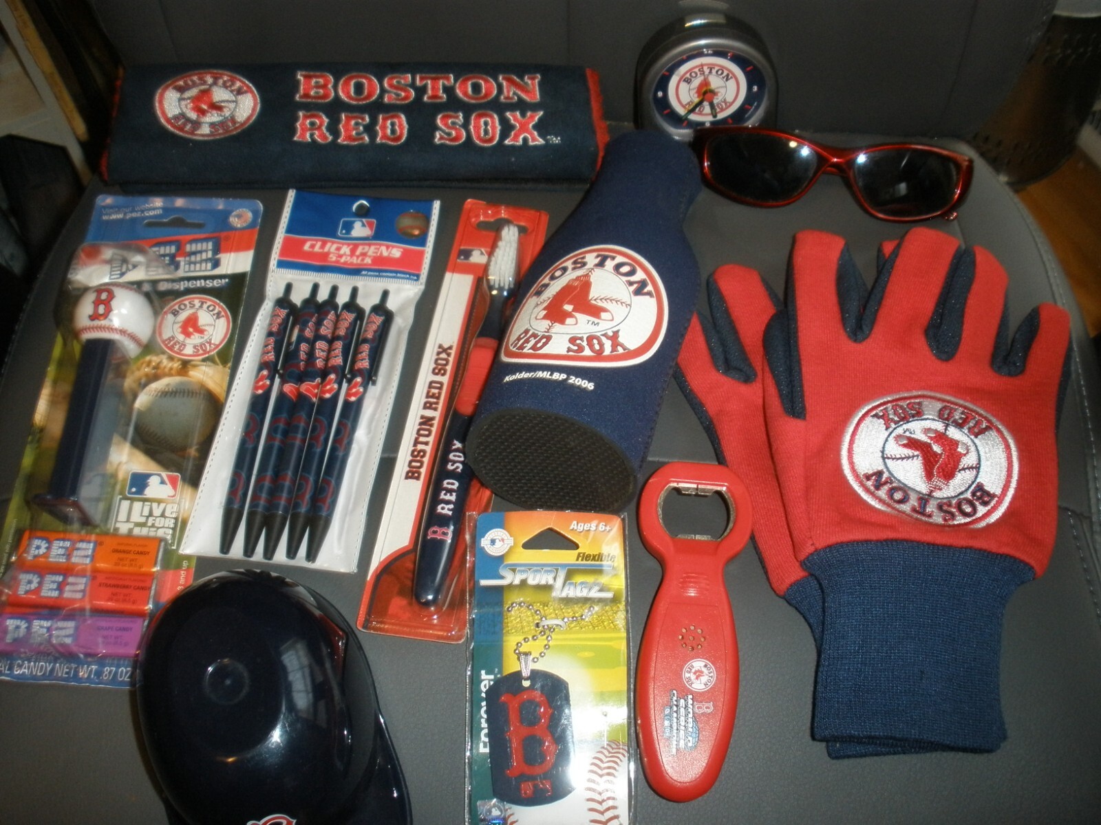 Large Lot of New and Used Boston Red Sox Collector Items (N18) | eBay