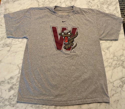 Nike Wisconsin Timber Rattlers MILB Baseball 2009 T-Shirt Gray Logo ...