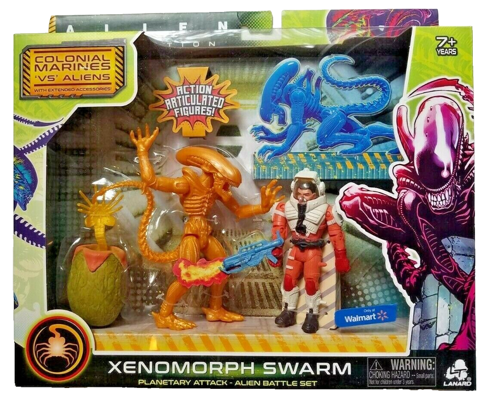 Alien Collection Queen + Xenomorph: Planetary Attack/Swarm Battle Set ...