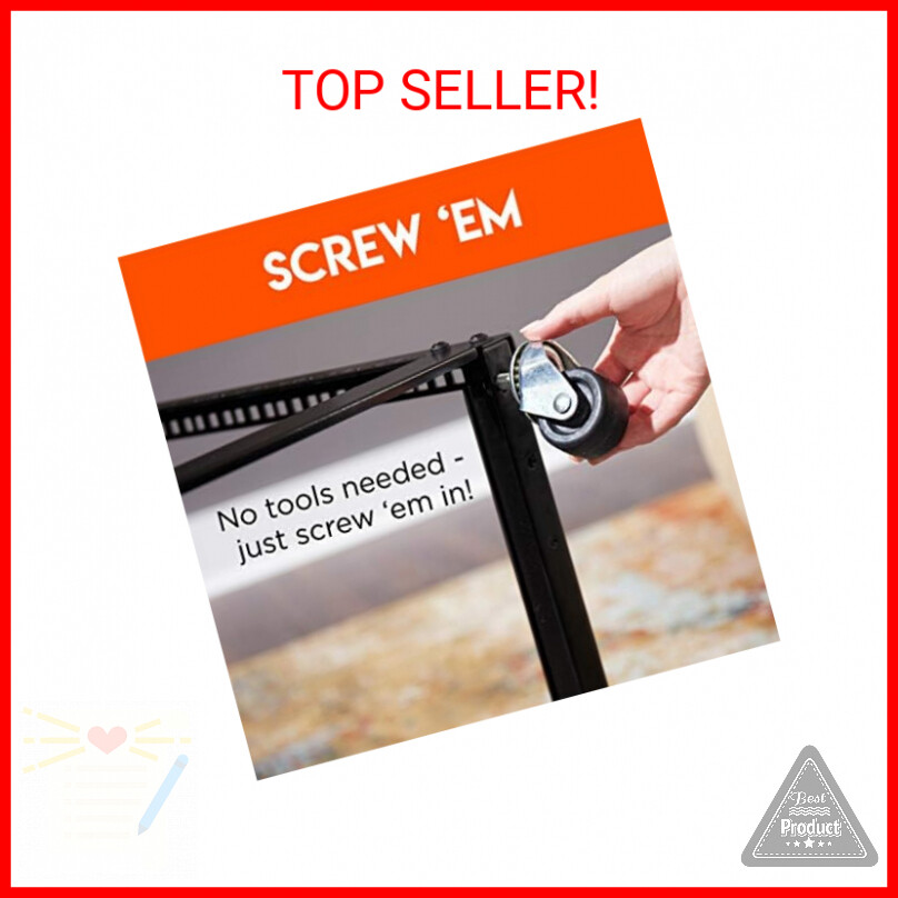 ECHOGEAR Rack Caster Kit - Add Wheels to Your Server Rack in Minutes ...