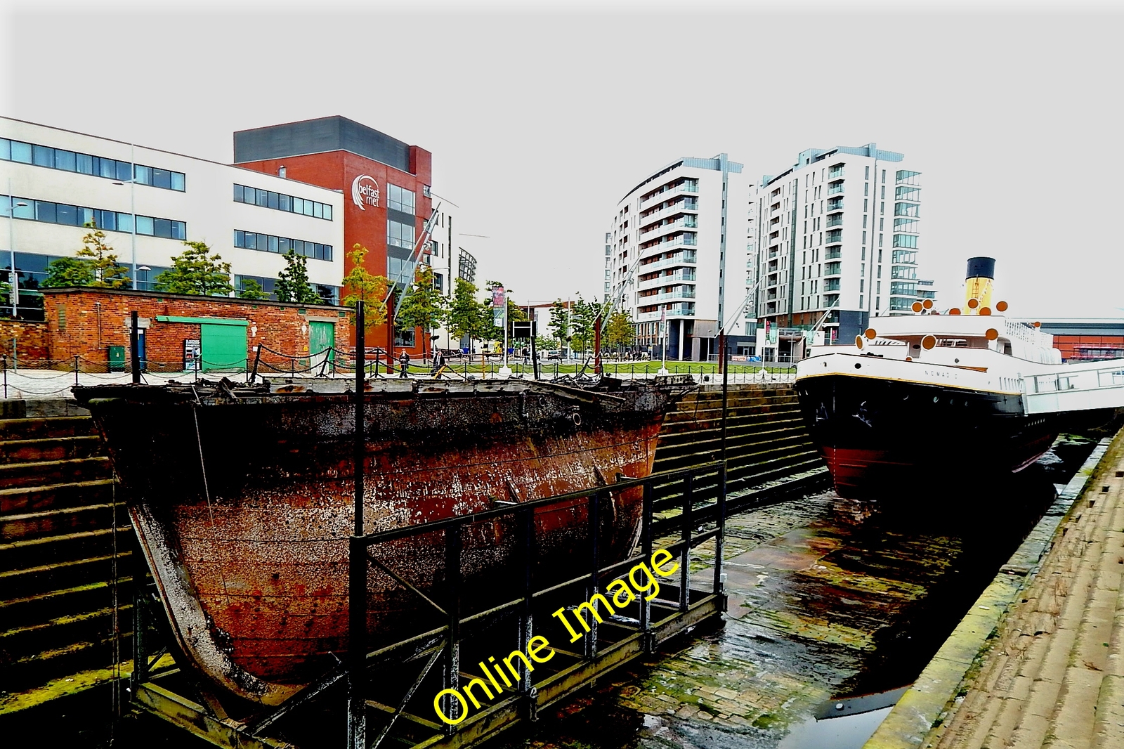 Photo 6x4 Belfast - Titanic Quarter - Hamilton Graving Dock Queens ...