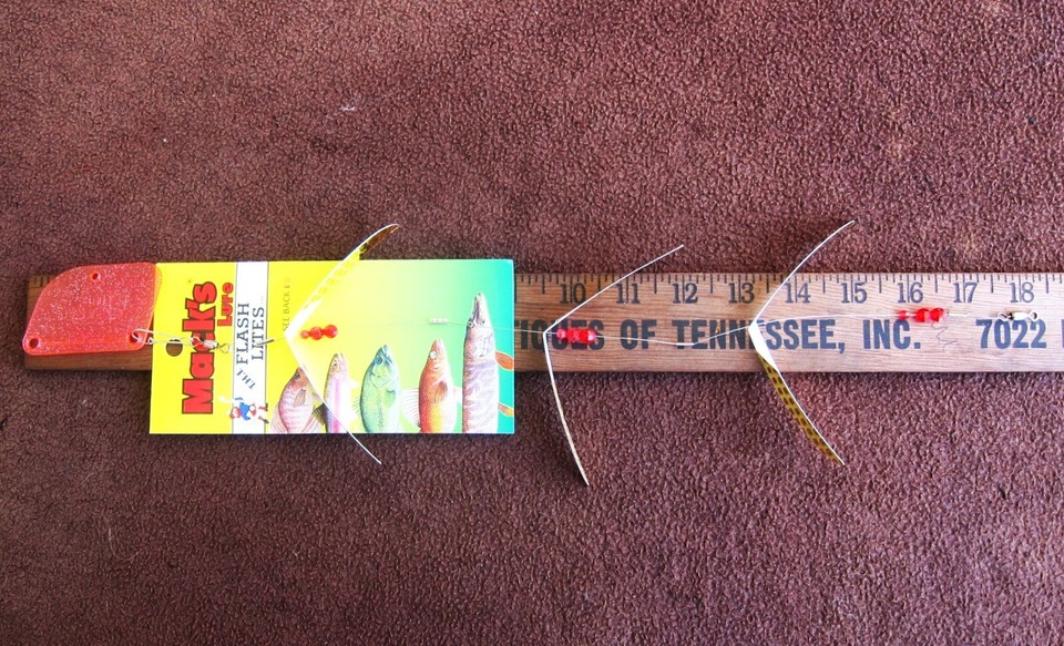 Mack's Lure FLASH LITES LARGE-GOLD 60541 Vintage Trolling Flasher ...