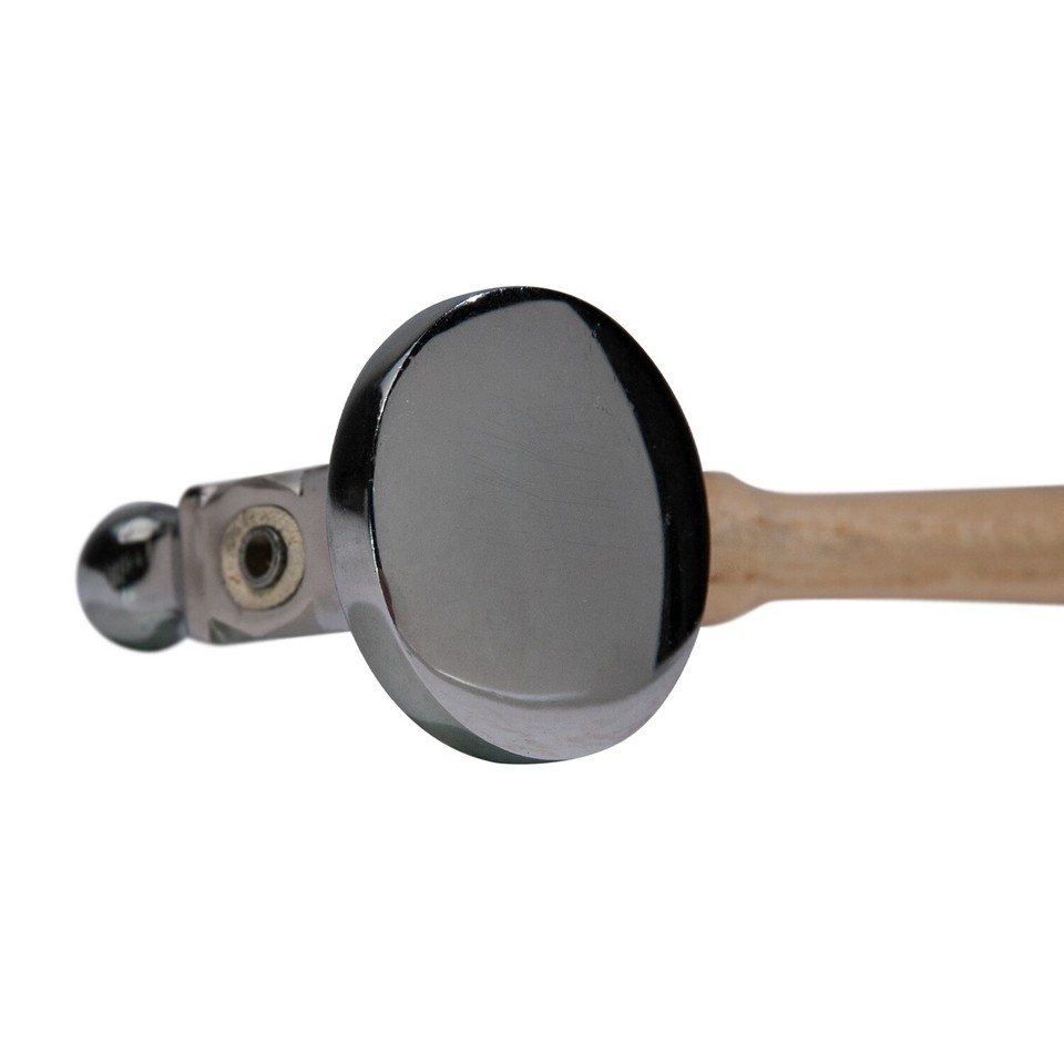 2" Domed Face German-Style Chasing Hammer 11" Length Jewelry Making ...