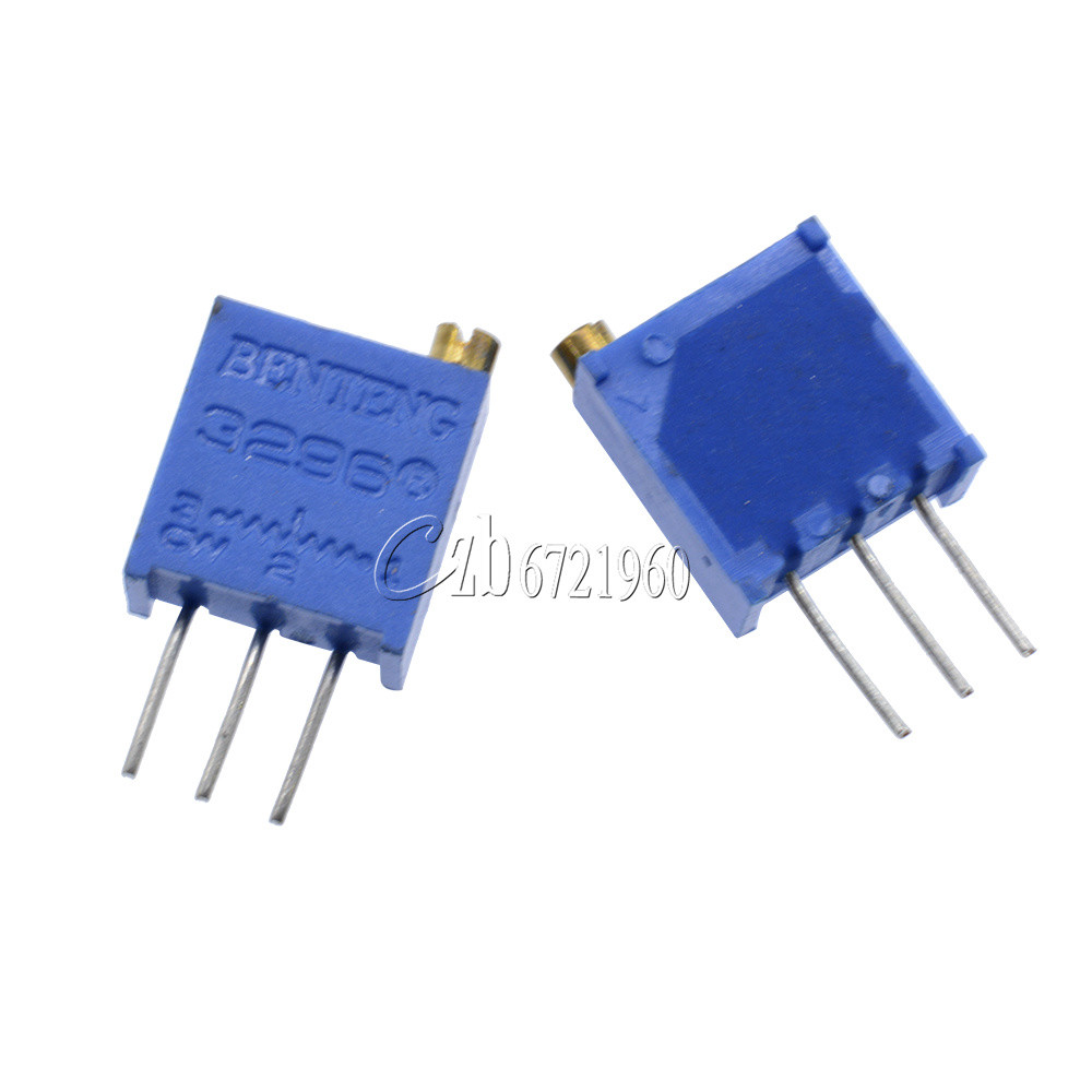 10Pcs 3296W-502 3296 W 5K ohm Trim Pot Trimmer Potentiometer | eBay